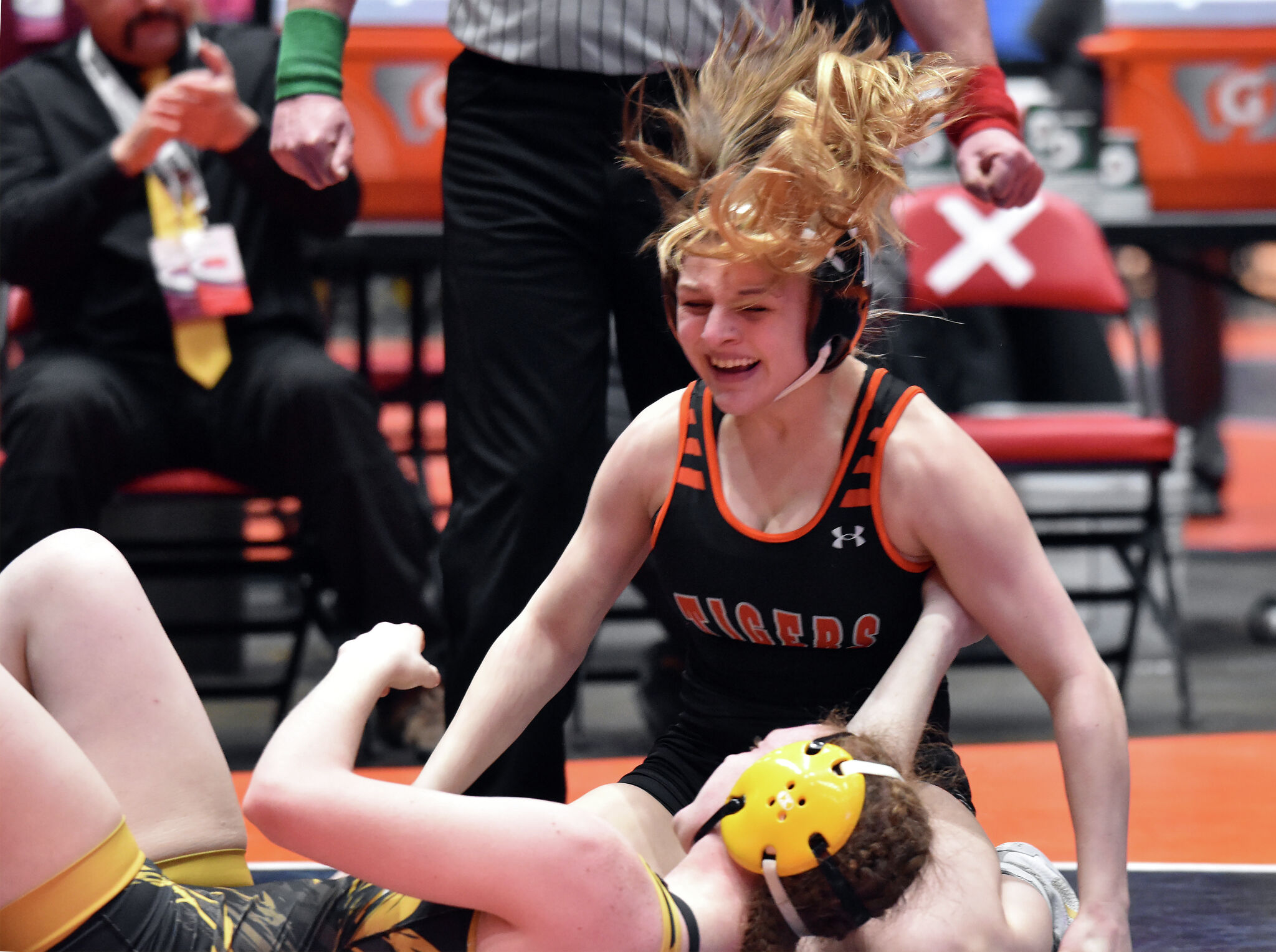 Edwardsville's Mackenzie Pratt wins program's first state championship