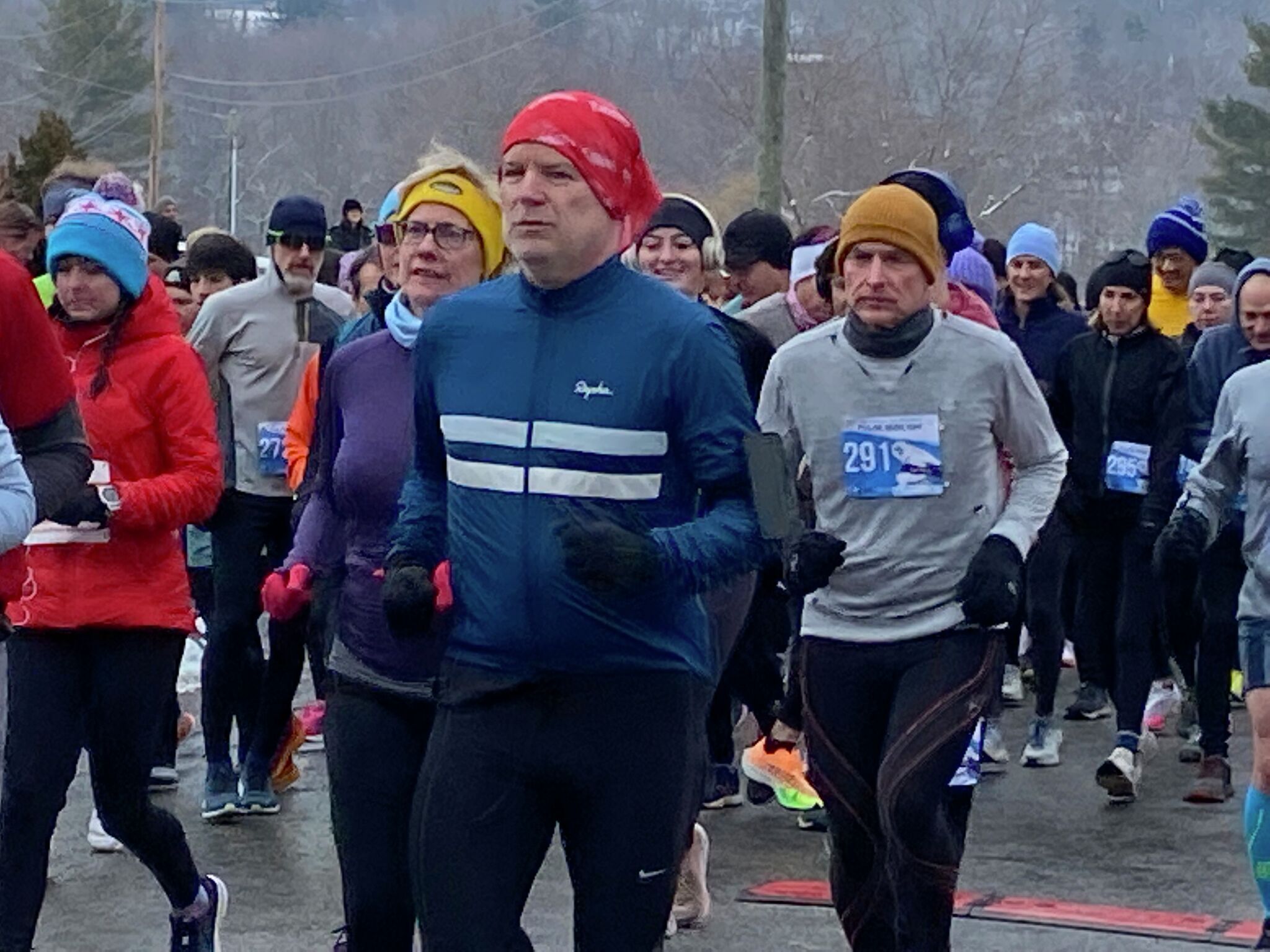 Nearly 600 runners in 38th Lake Waramaug Polar Bear Run in Kent