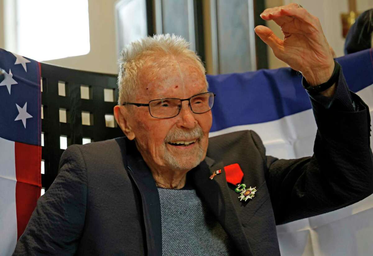 San Antonio man knighted, gets French Legion of Honor medal