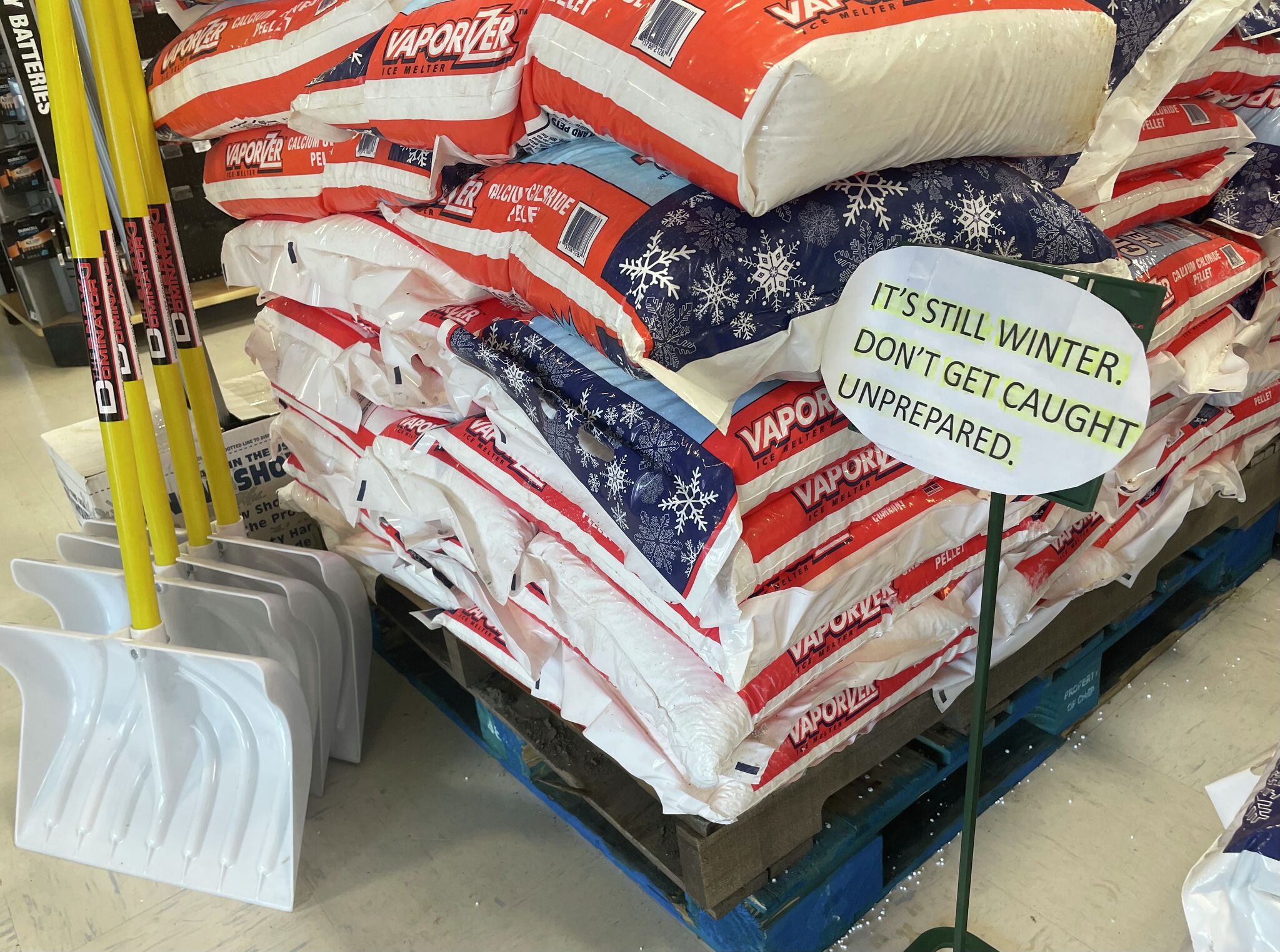 How CT hardware stores prep for winter storm as spring nears
