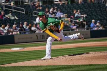 A’s pitcher Drew Rucinski adding MLB comeback to improbable journey