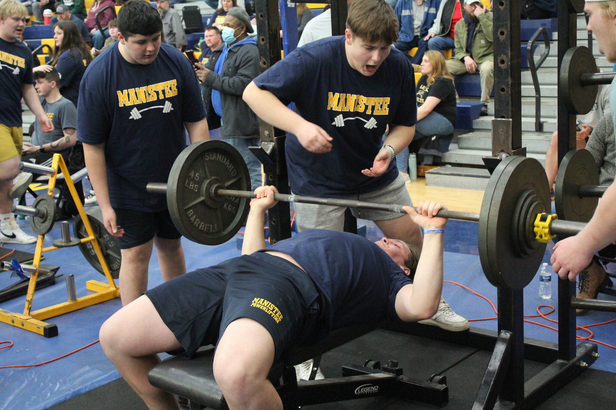 Manistee powerlifting earns 2nd at West Michigan Regional