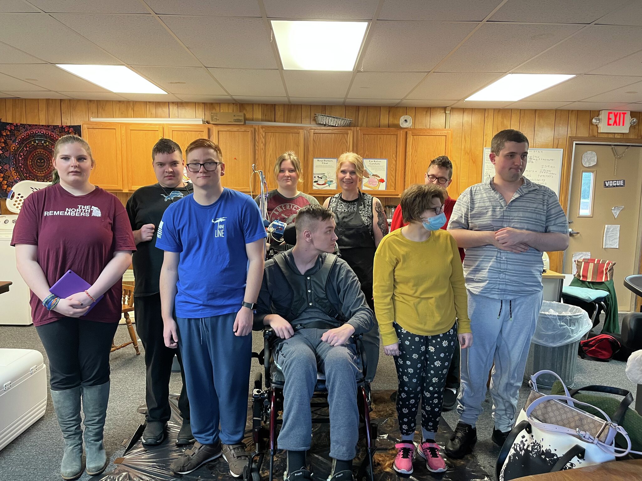 Manistee ISD students get a new look with the help of Brethren salon