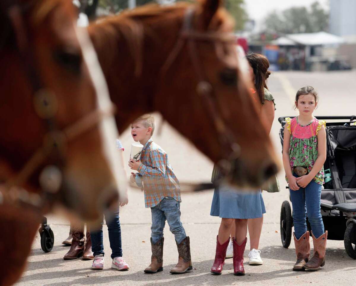 The first day of Houston rodeo was full of families, food, and fun