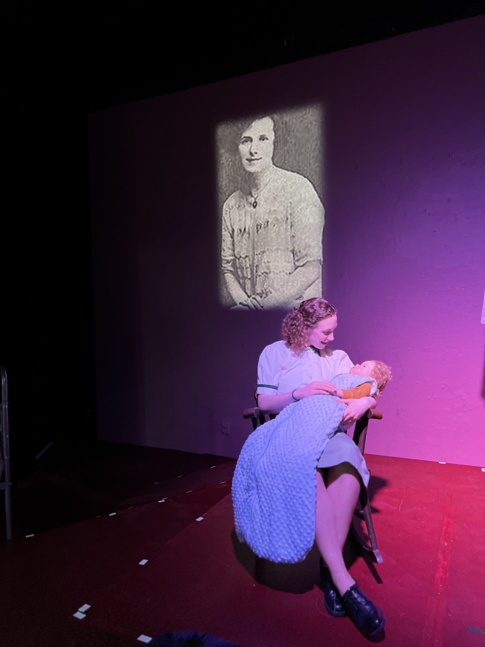 The Alton Little Theater showplace will debut Violet Sharp March 3