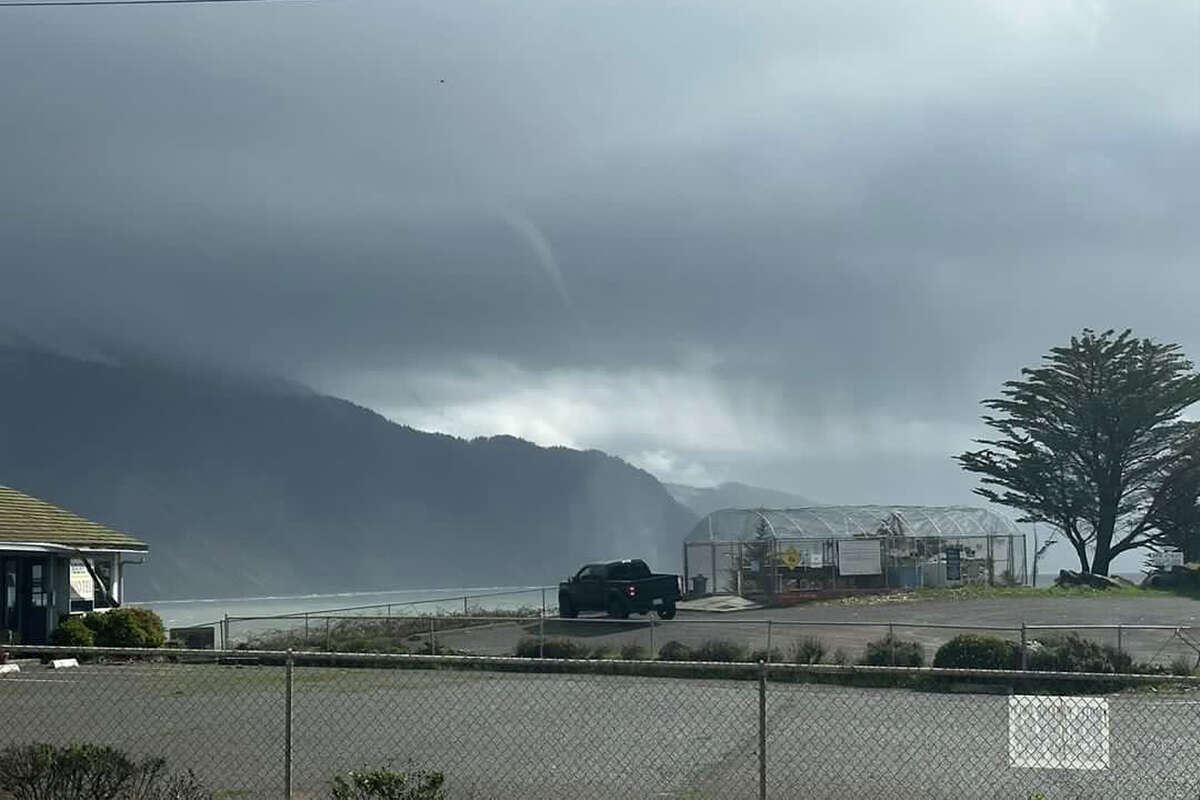 'Really cool sight': Rare waterspout forms in Northern California