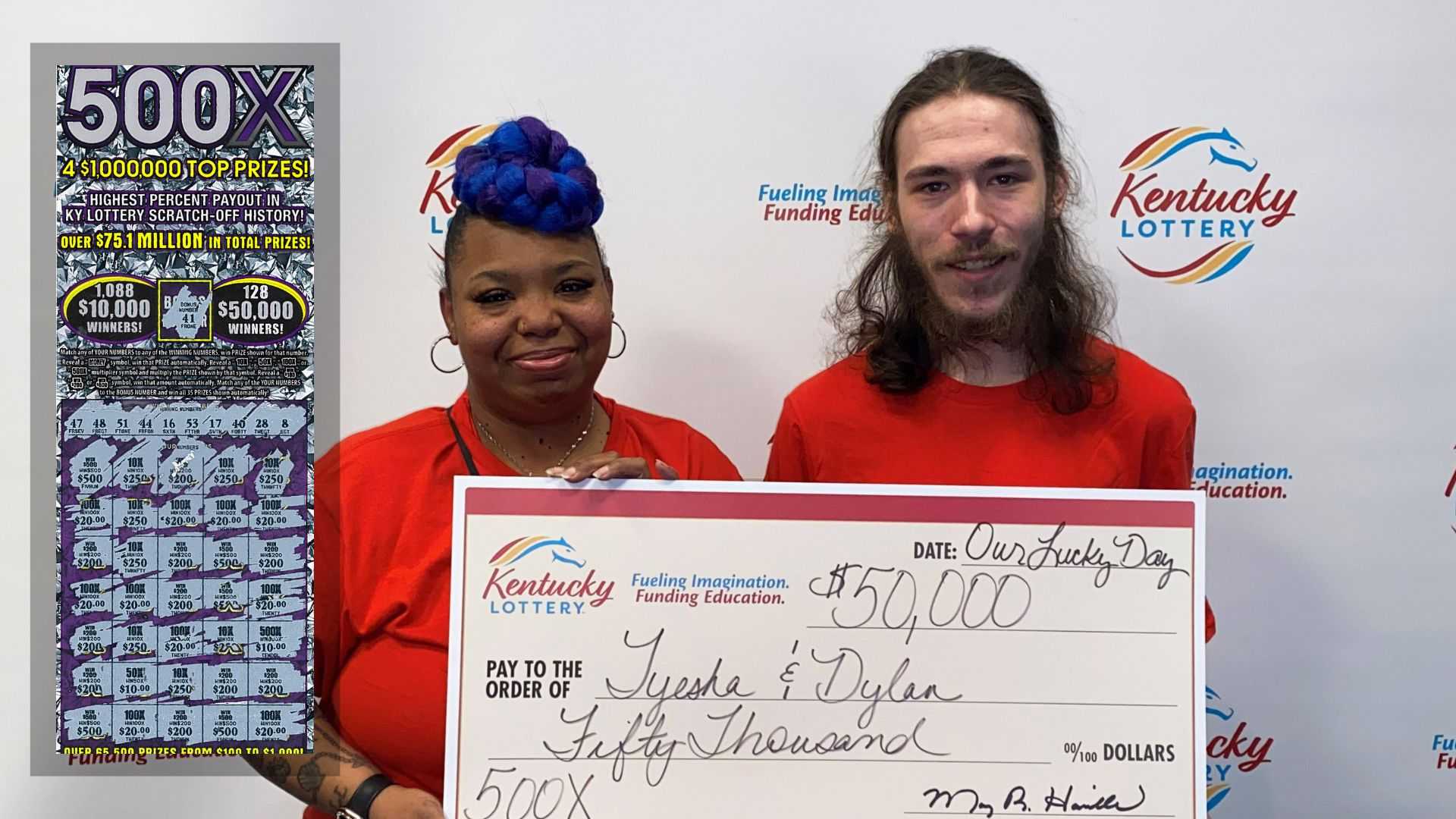 Co-workers win $50K together after buying lottery tickets on break