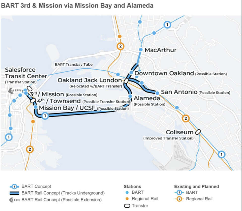 BART’s second Transbay Tube could get quashed