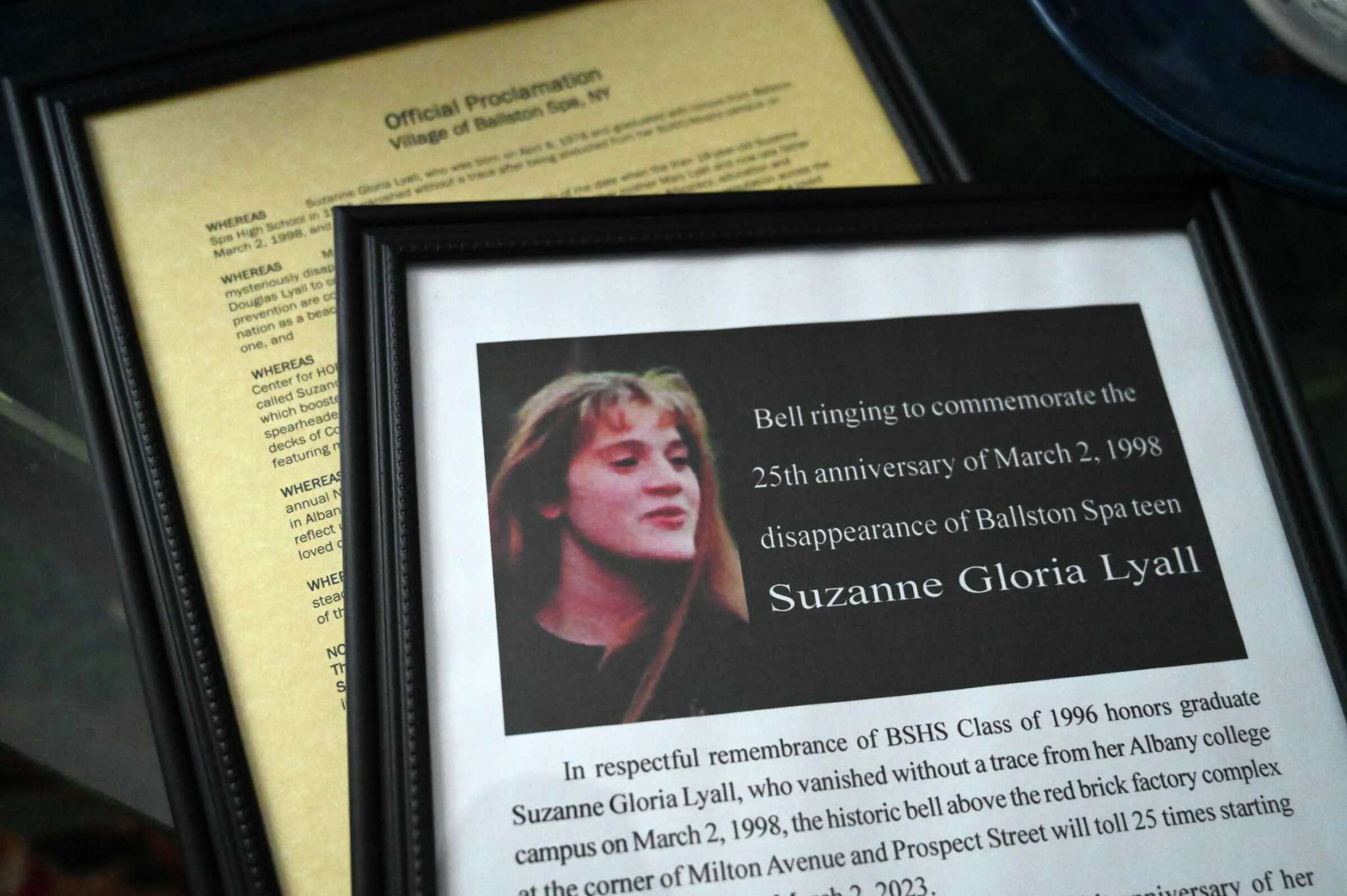After 25 years missing, Suzanne Lyall's works, words echo