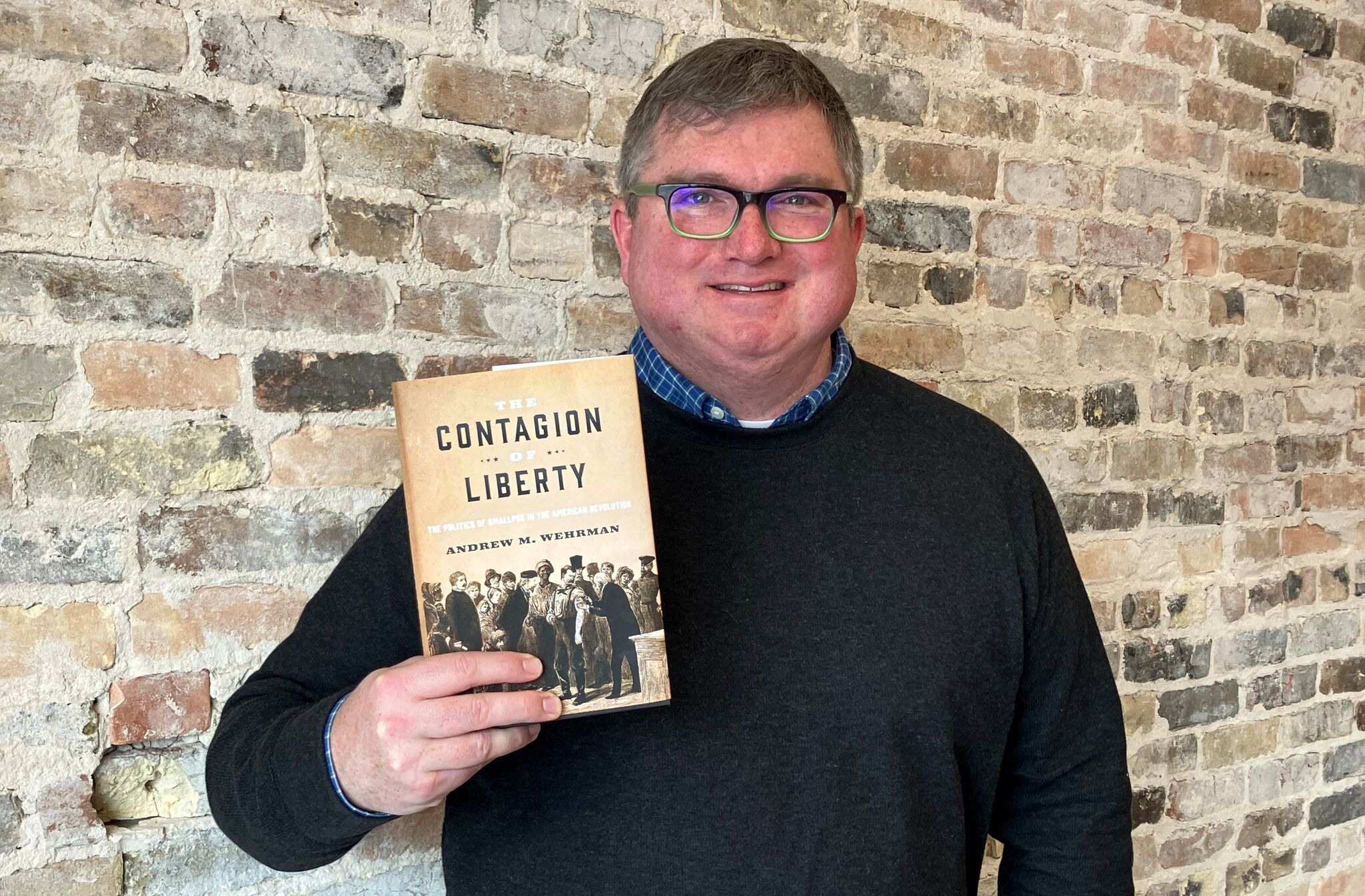 Andrew Wehrman's book is a finalist for an LA Times Book Award