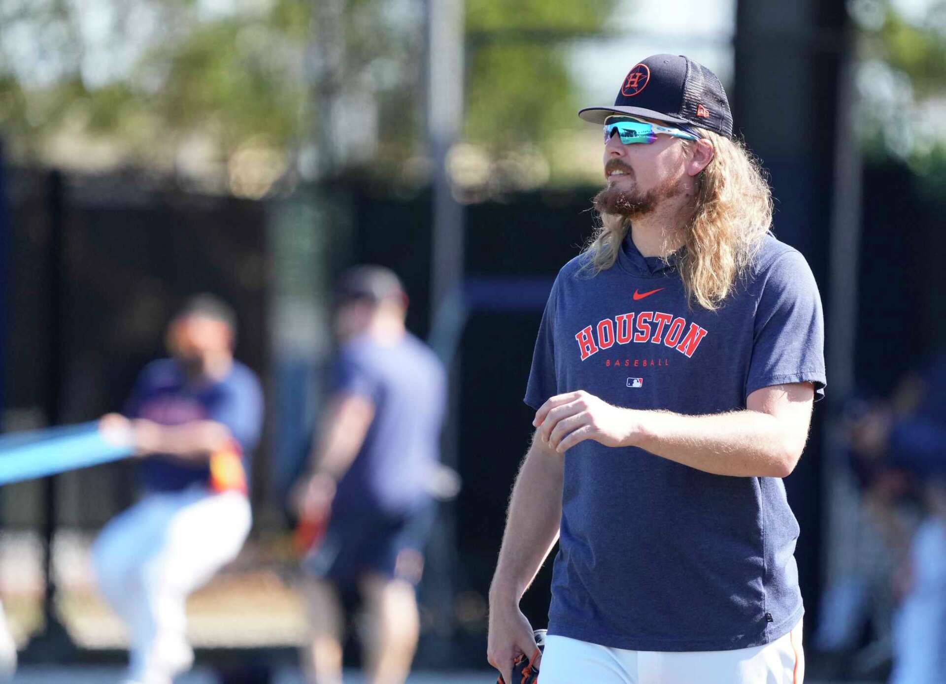 Astros' Ryne Stanek, wife Jessica reveal gender of baby with a pizza