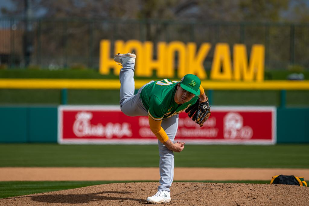 A’s have big hopes for pitching prospect J.T. Ginn