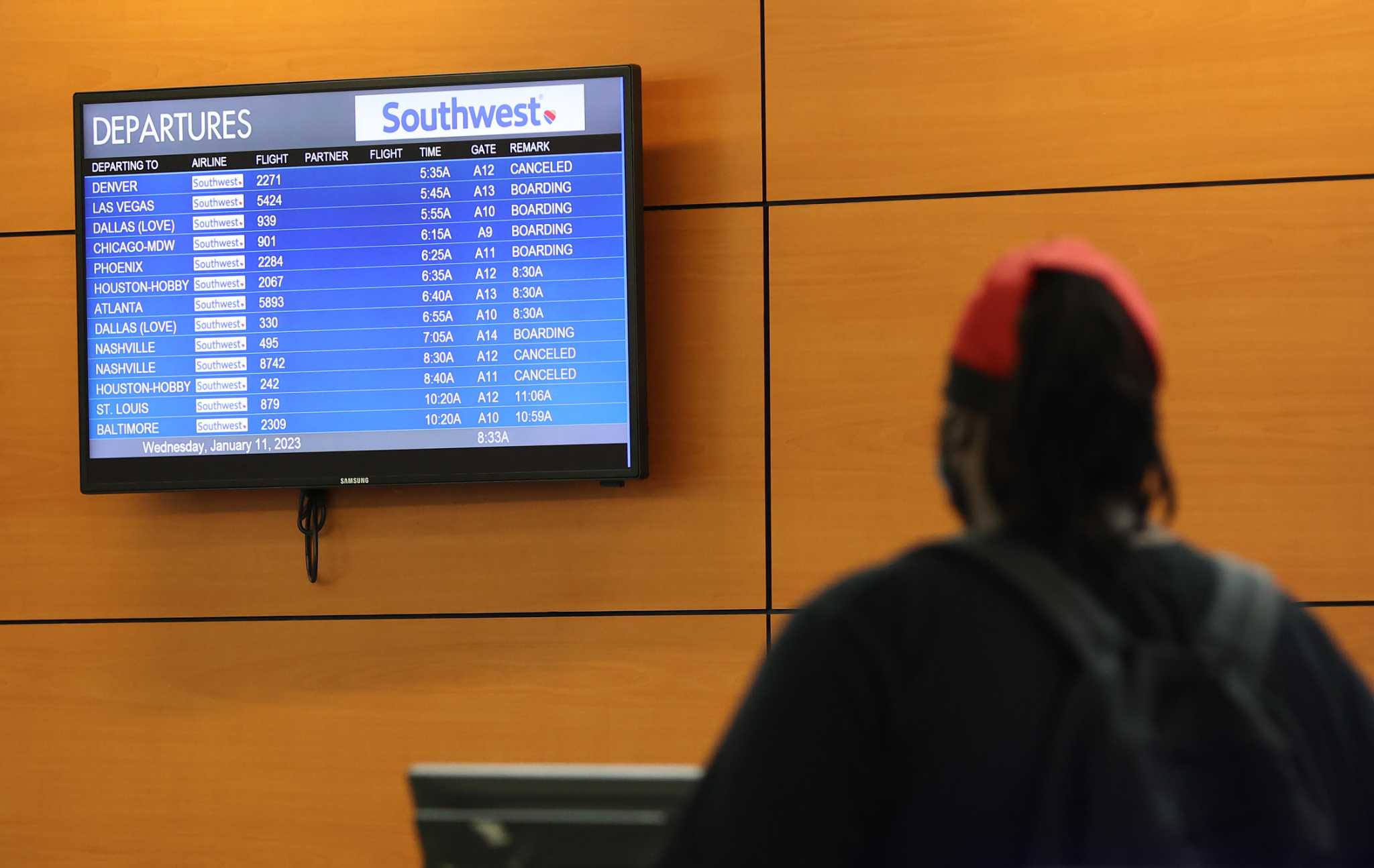 Severe weather in North Texas causing flight delays at San Antonio