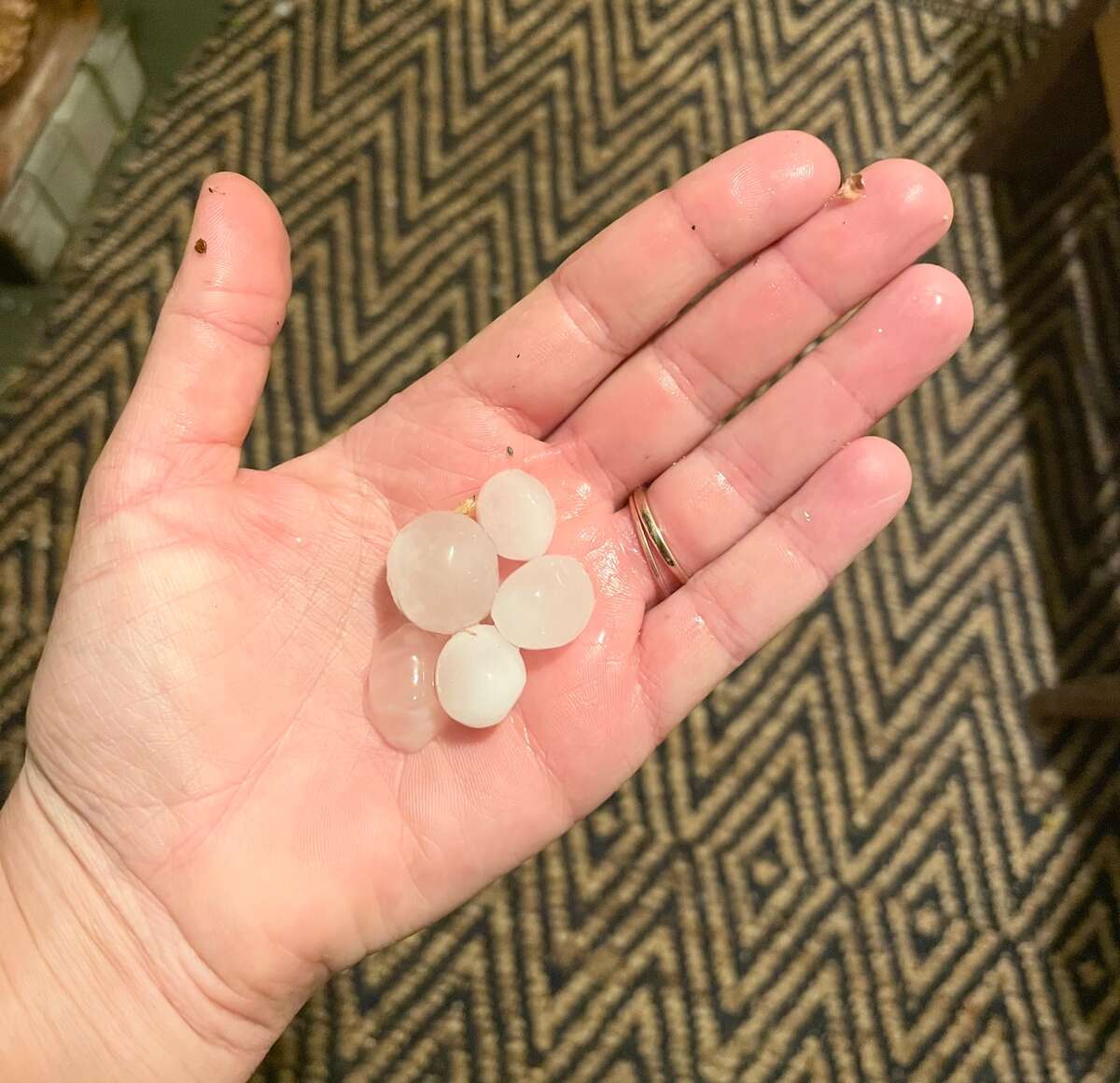 Hail goes through Alamodome roof, CPS outages after severe storm