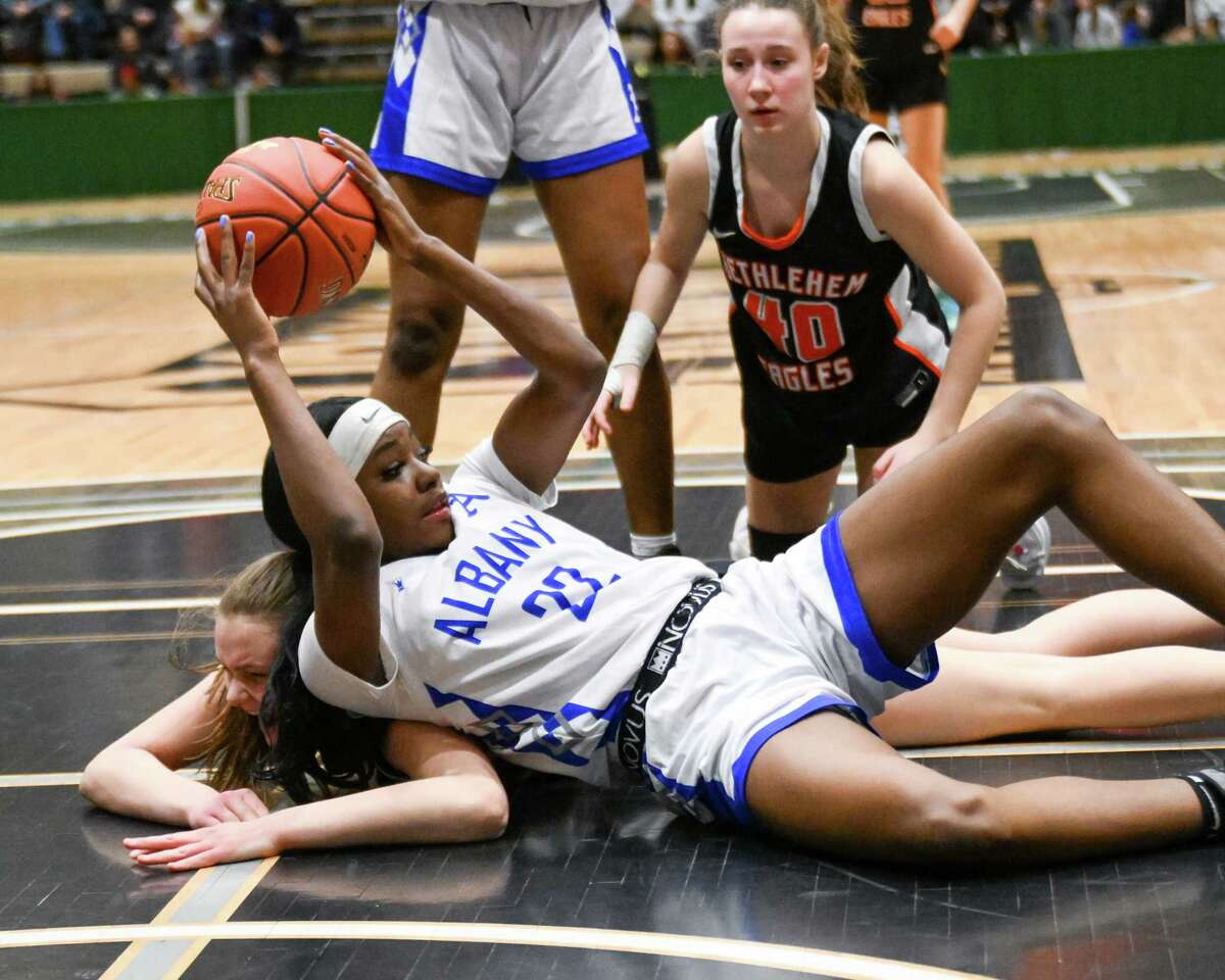 Albany repeats as Section II Class AA girls' basketball champion