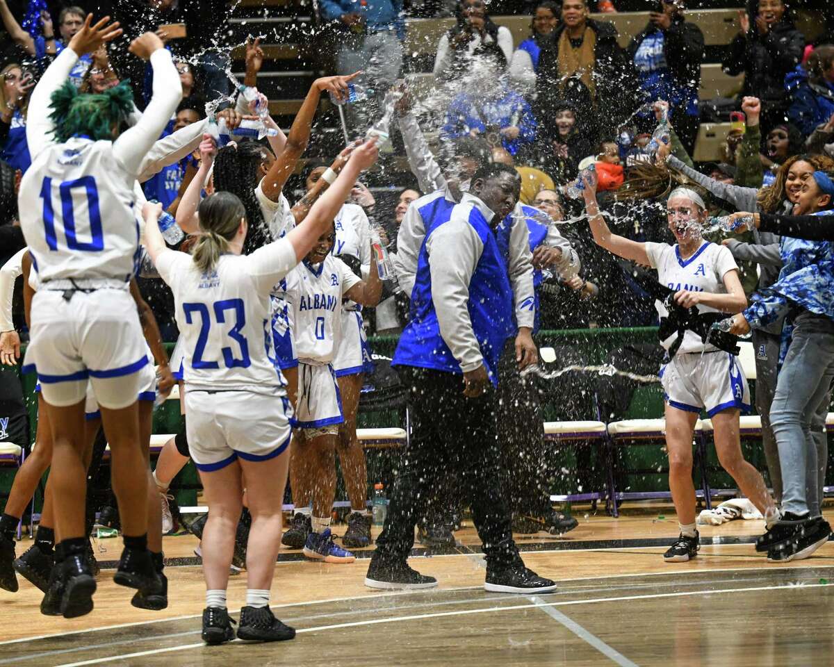 Albany repeats as Section II Class AA girls' basketball champion