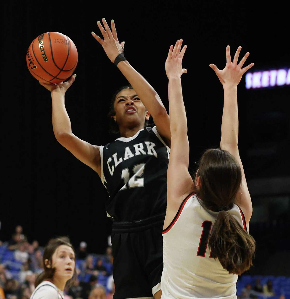 Natalie Huffs Clutch Shot Sends Clark To 6a Title Game