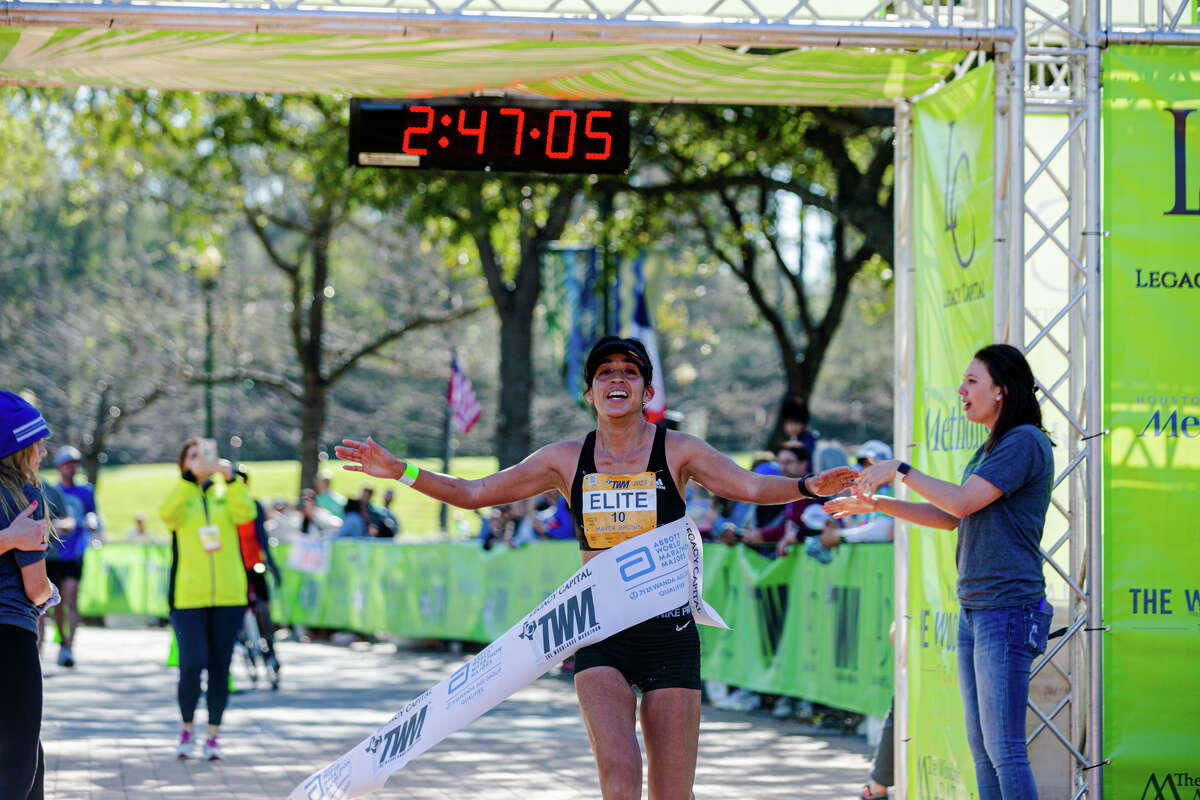 Hiley, Zuñiga take home championships at The Woodlands Marathon