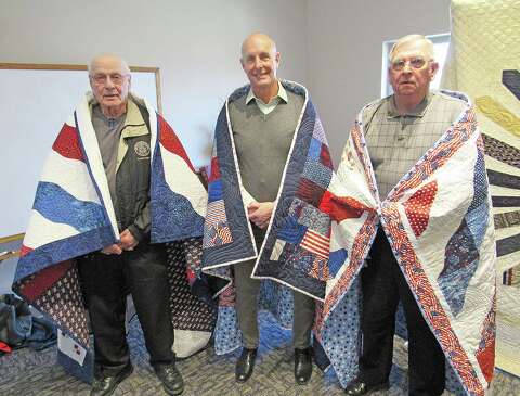 Veterans receive Quilts of Valor at Edwardsville church