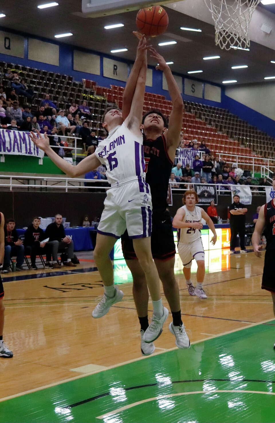 HS BOYS BASKETBALL: Rigdon leads Benjamin past No. 7 Garden City