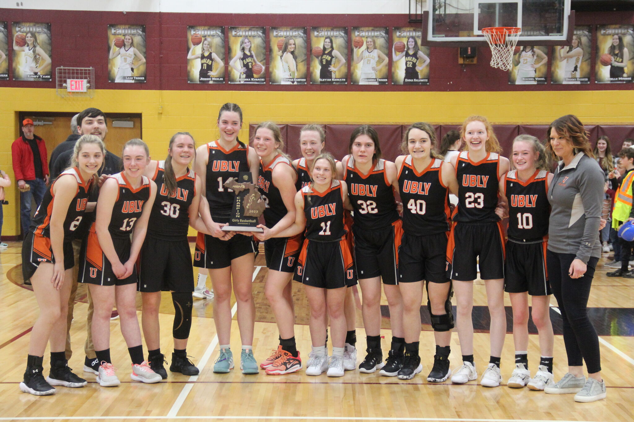 Ubly beats Deckerville for girls basketball district championship
