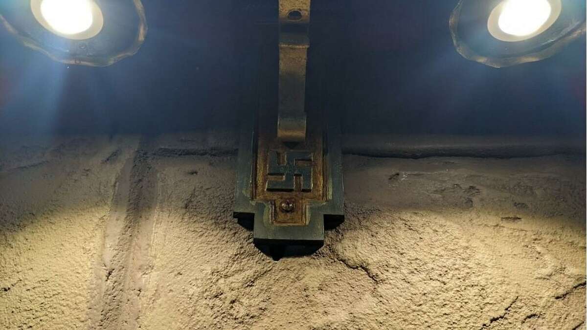 Nazi-like swastika image at Aztec Theatre creates momentary stir