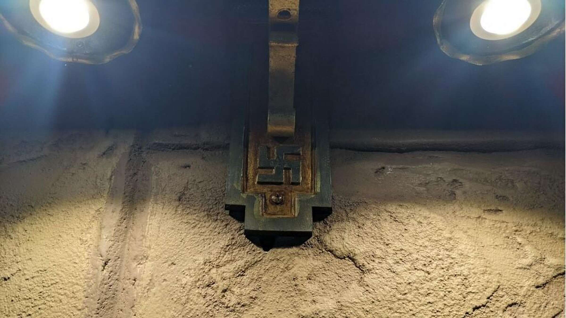 Nazi-like swastika image at Aztec Theatre creates momentary stir