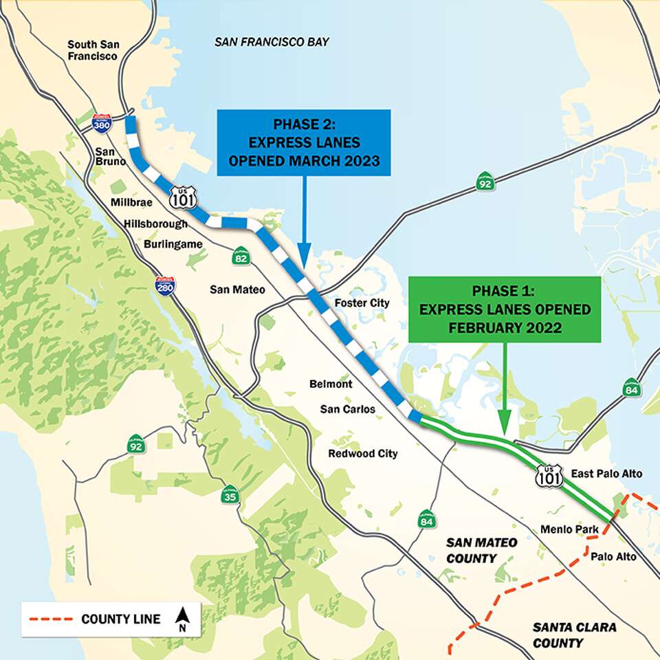 What you'll pay if you accidentally use the new Bay Area express lane