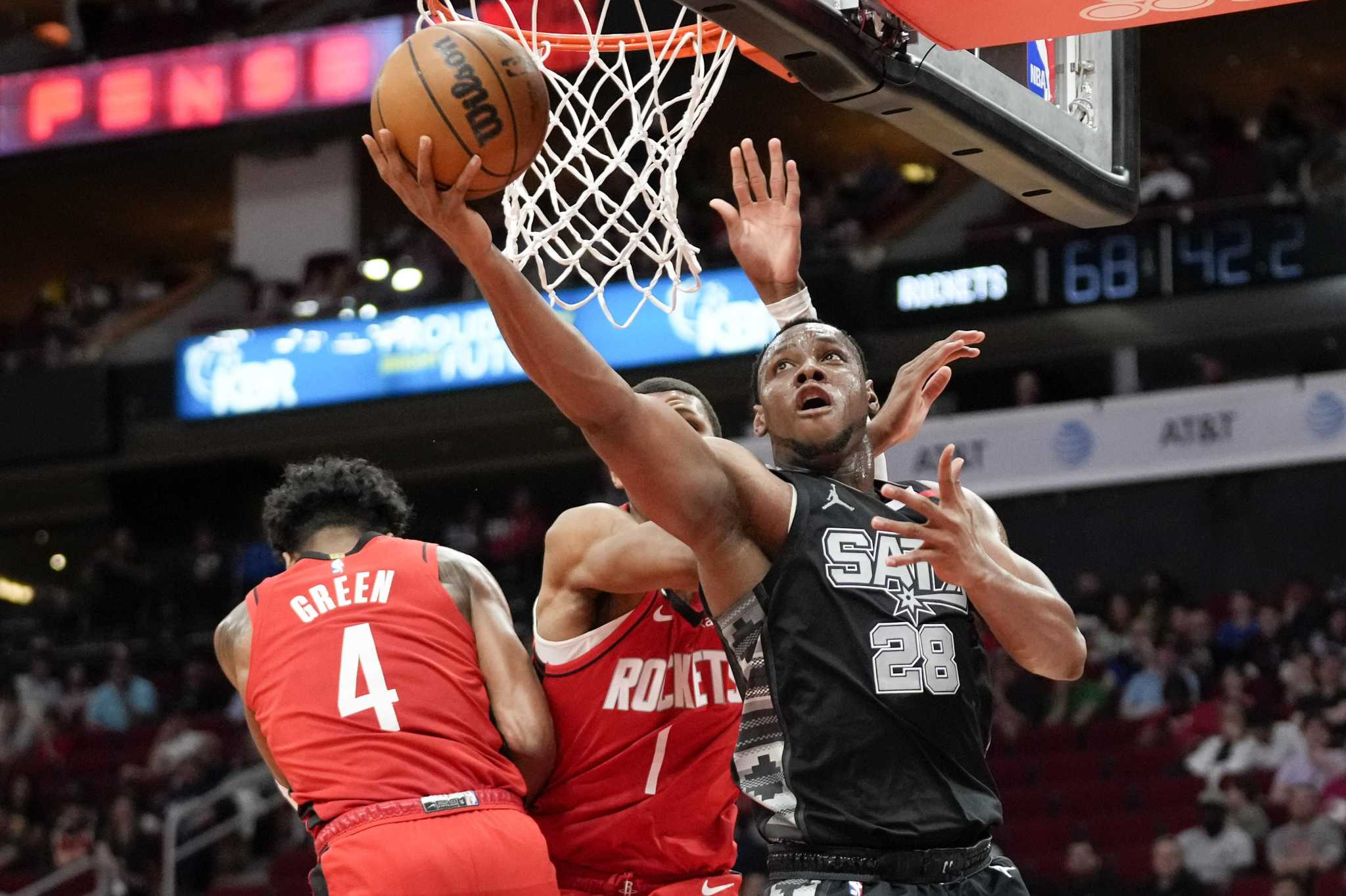 Charles Bassey earns starting role with the Spurs