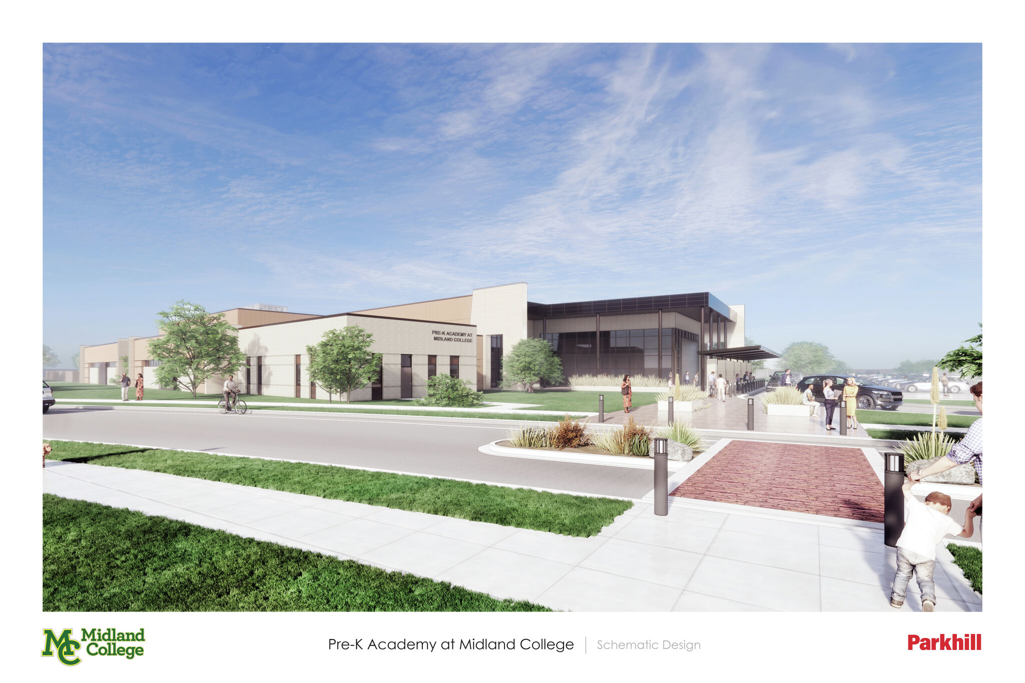 Midland College Pre-K Academy construction hits midway point