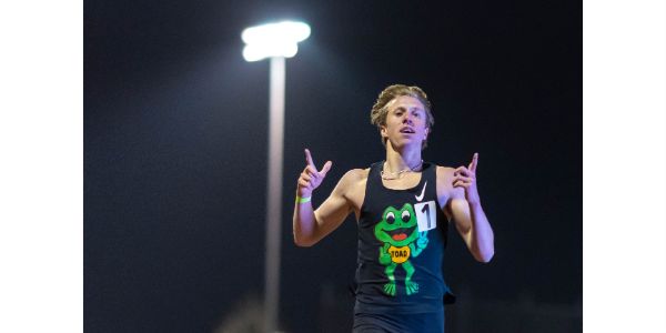 Aaron Sahlman Featured In The 800m At The “Ten”