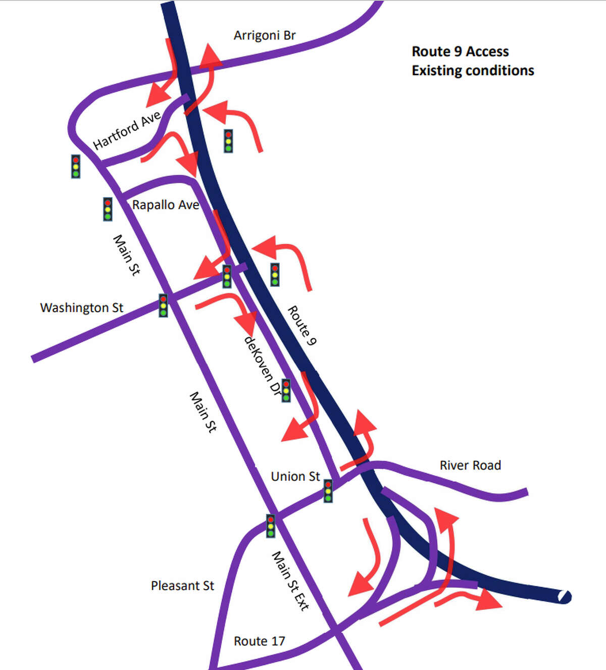 Middletown may propose to DOT adding downtown exit on Route 9