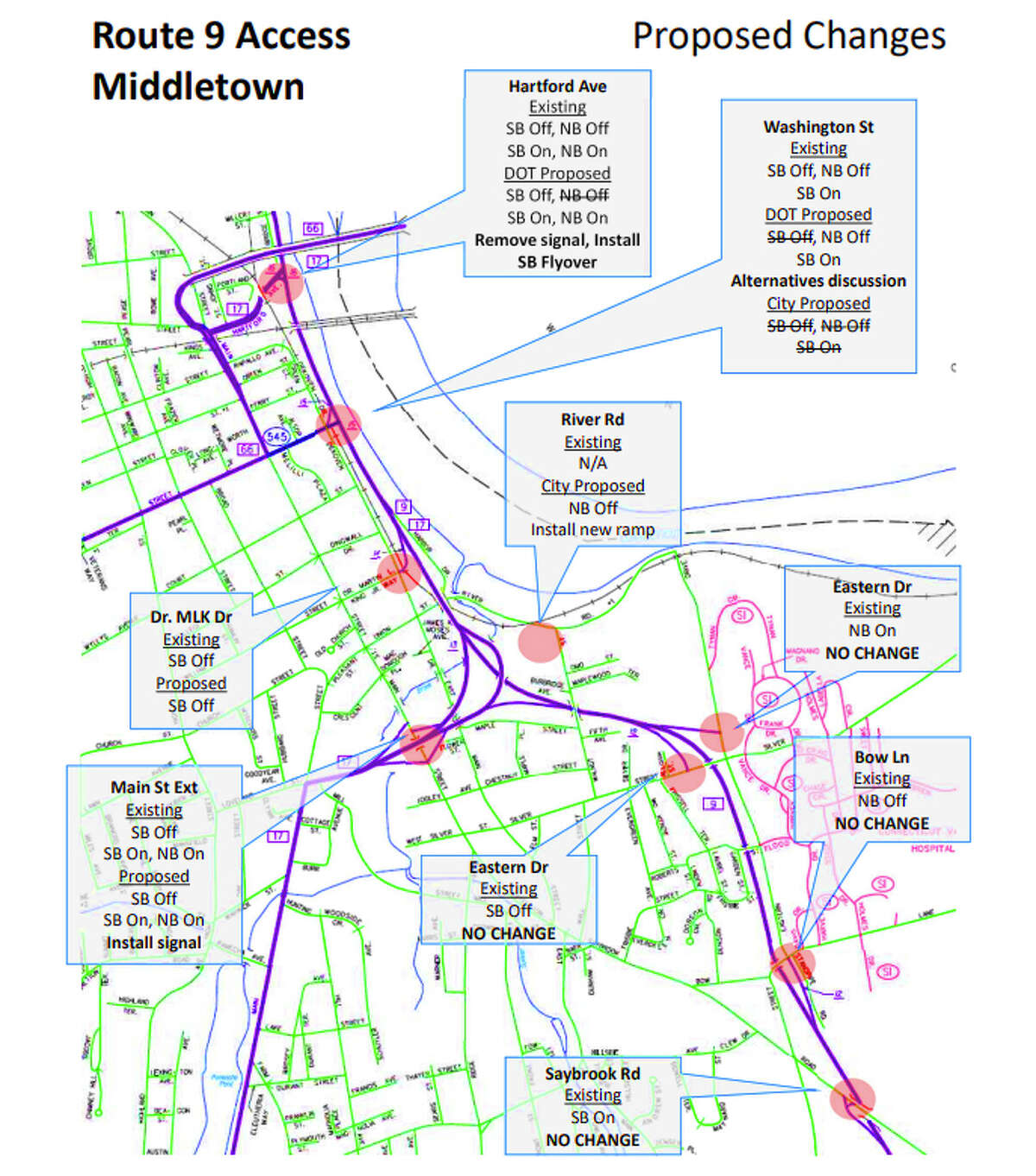 Middletown may propose to DOT adding downtown exit on Route 9