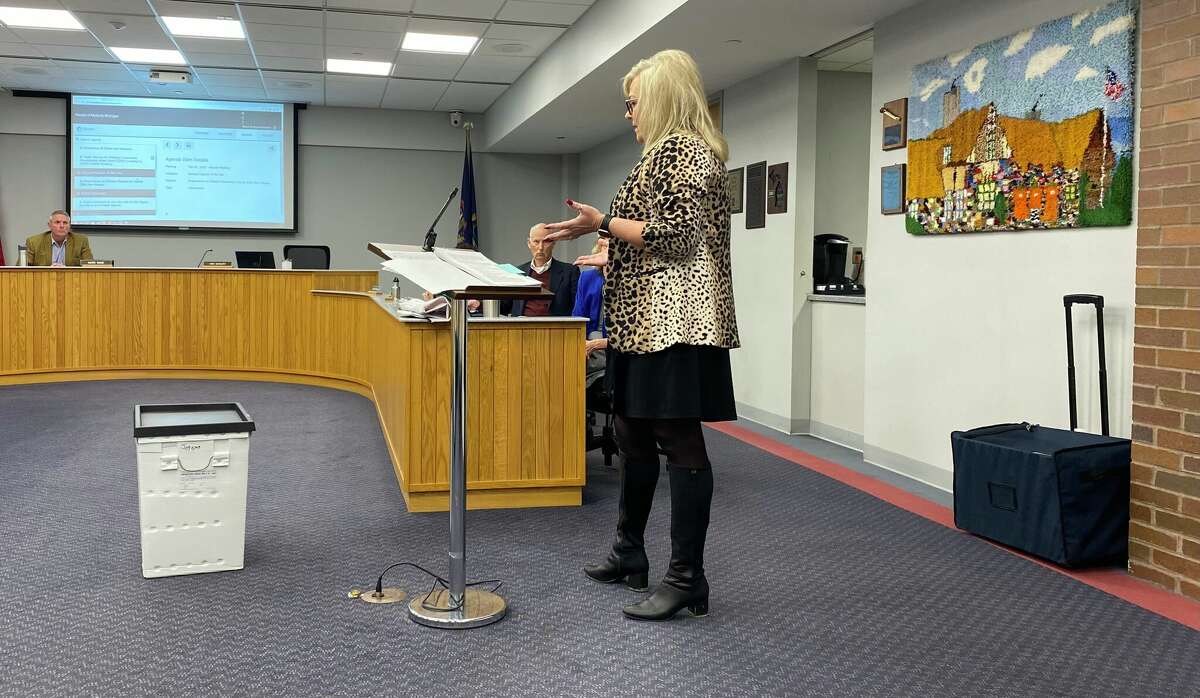 County Clerk Ann Manary provides explanation of ballot recount issues