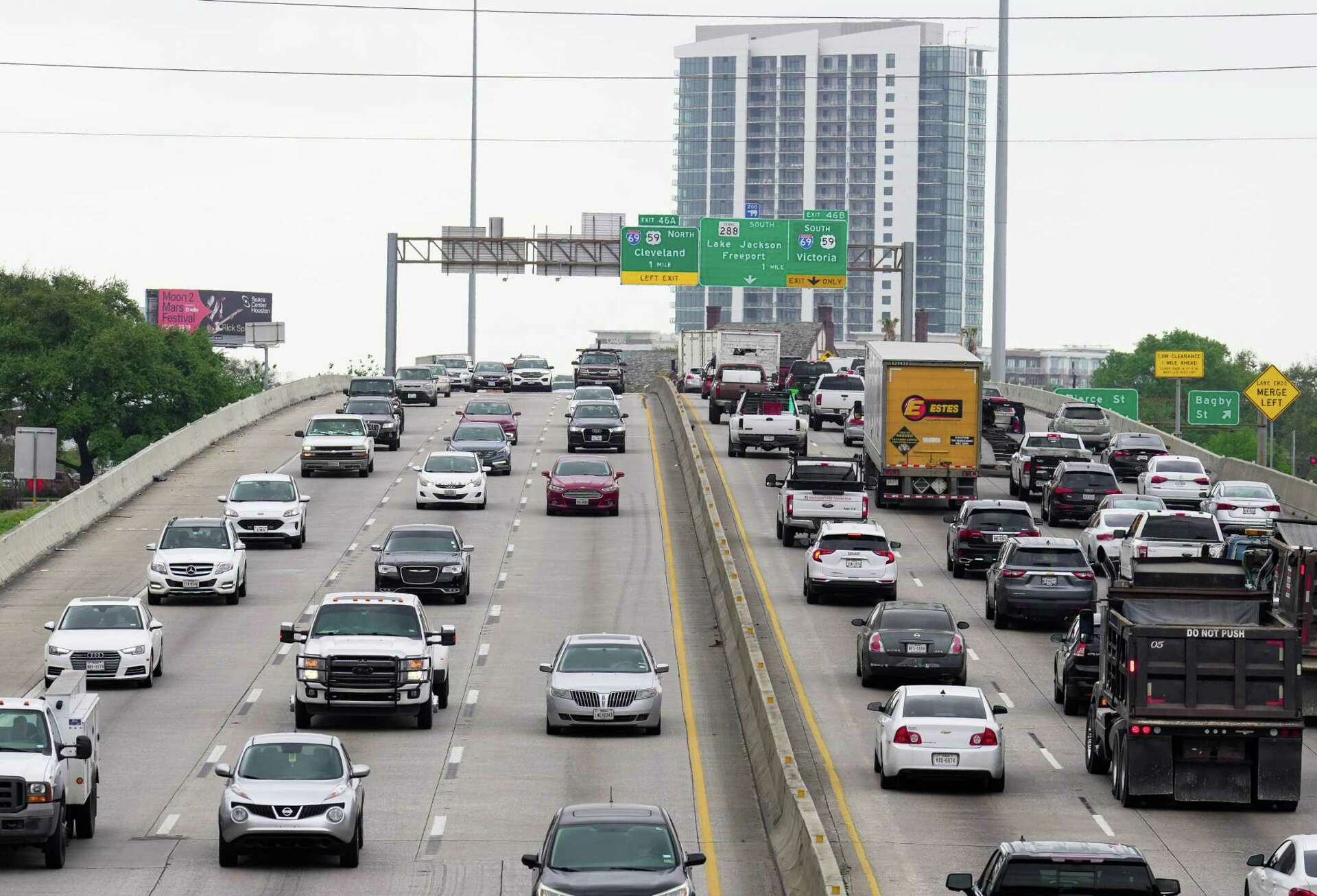 Harris County I-45 rebuild from downtown Houston could take decades