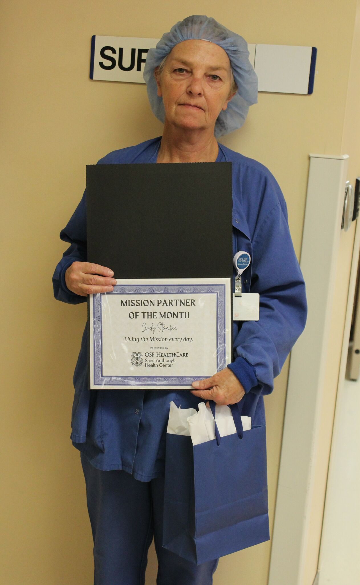 OSF Saint Anthony’s in Alton named three Mission Partner award winners