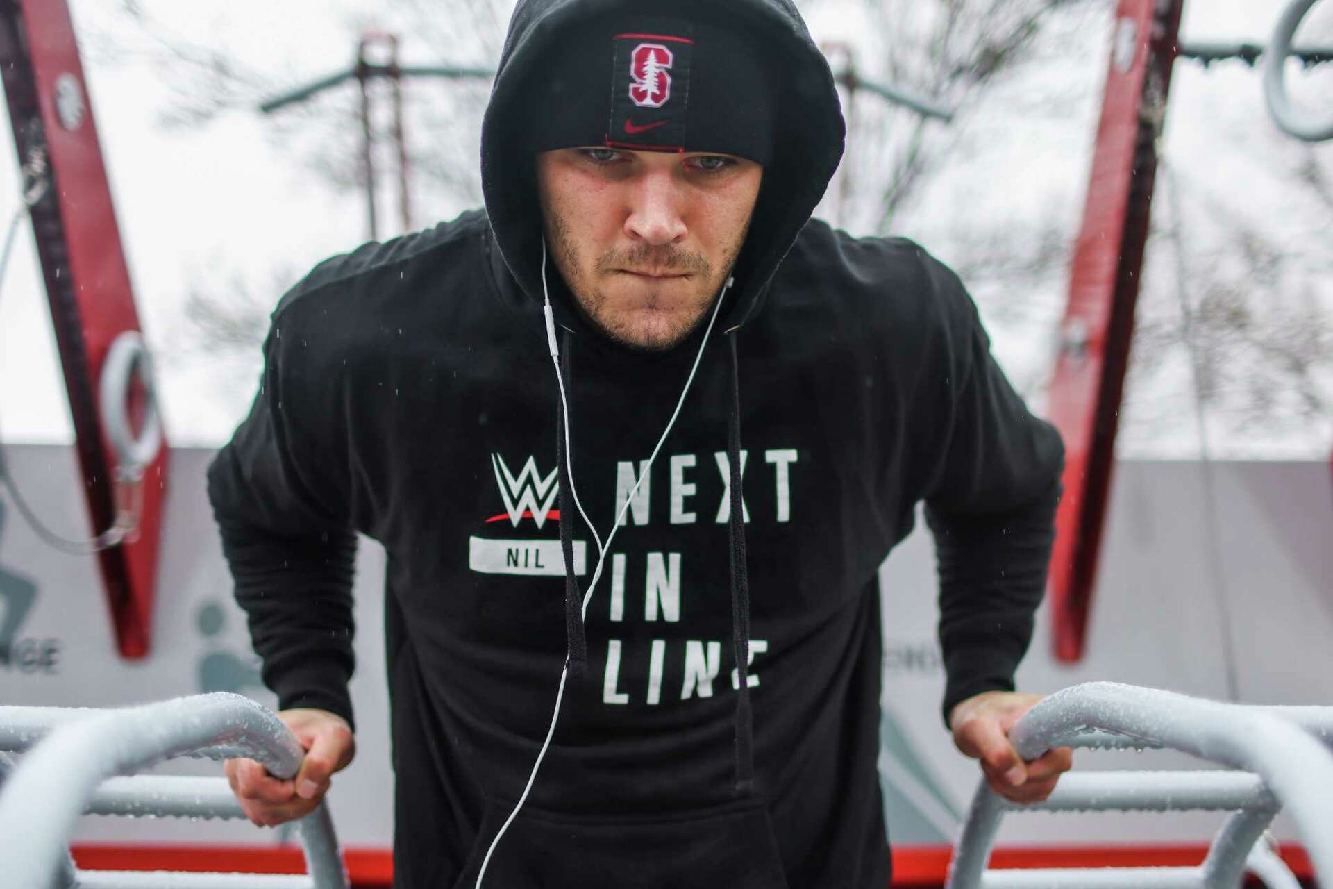 Stanford's Thunder Keck uses WWE, dark web, football to score NIL hits