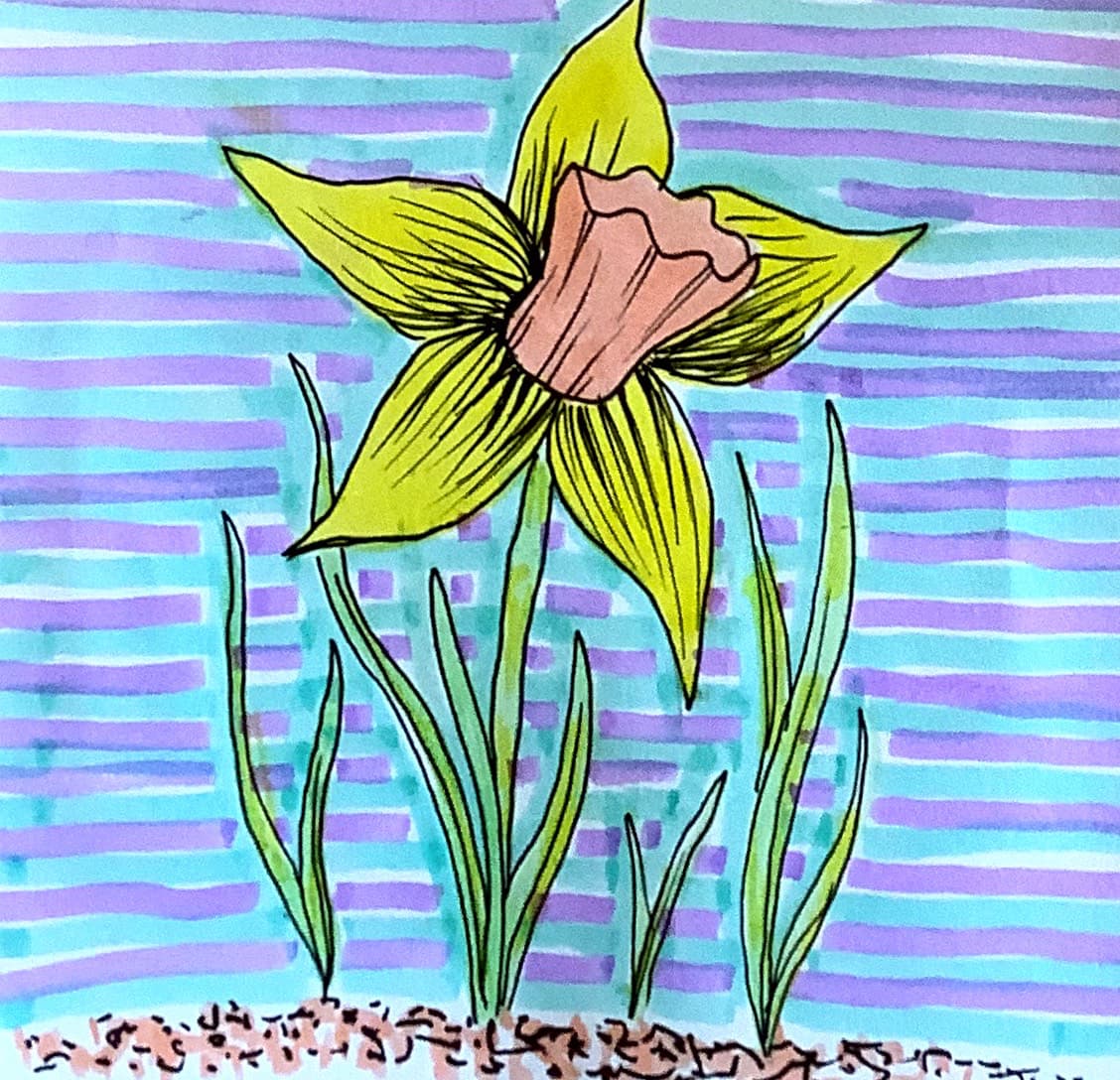 Ubly art students find March Inspirations