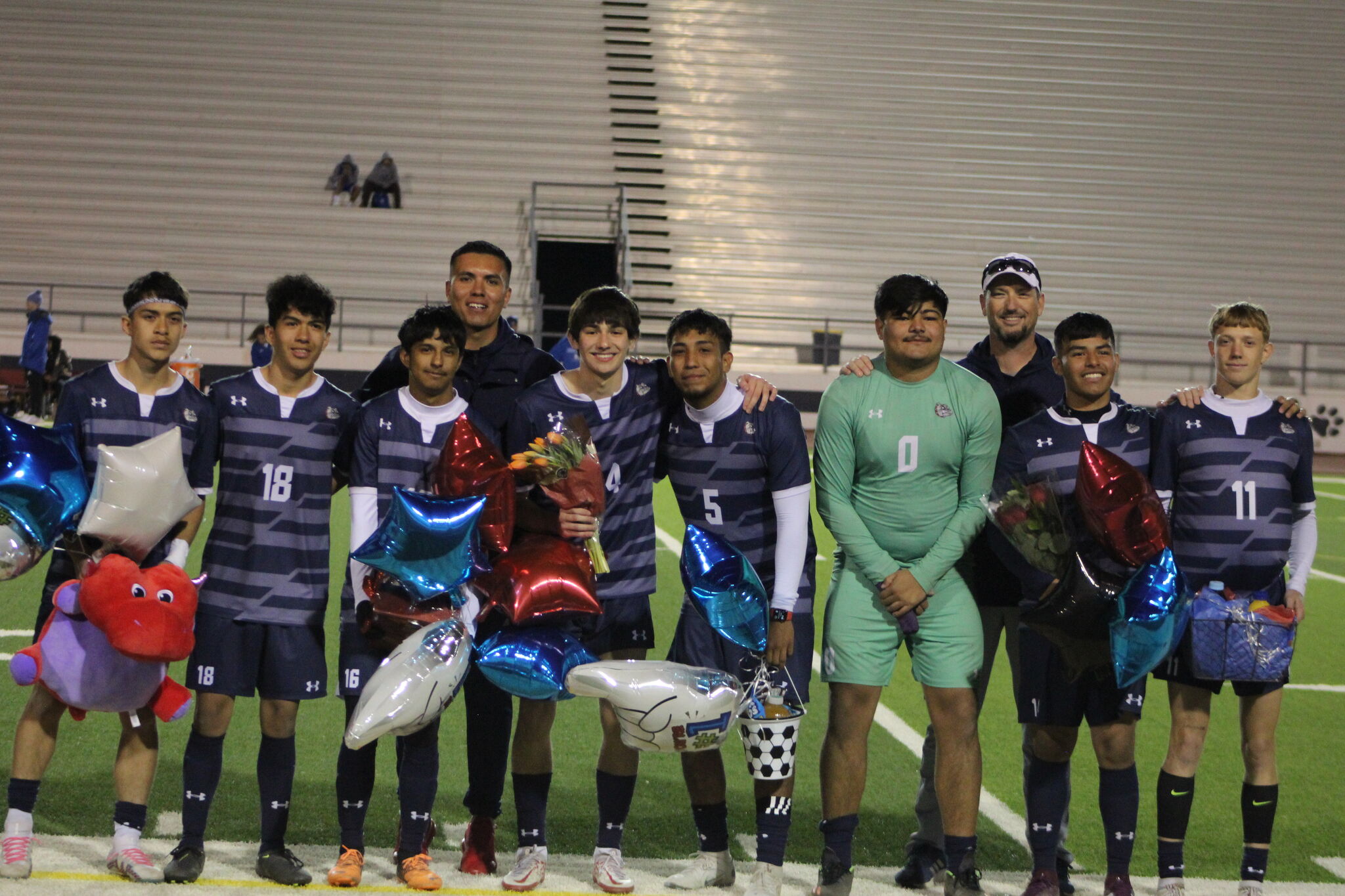 Plainview soccer celebrates seniors in inaugural season