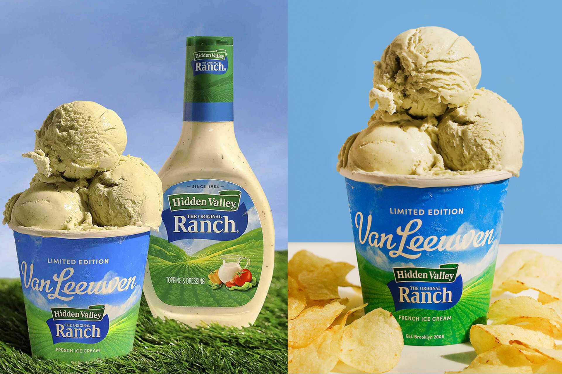 Ranch ice cream: Van Leeuwen is releasing a Hidden Valley flavor