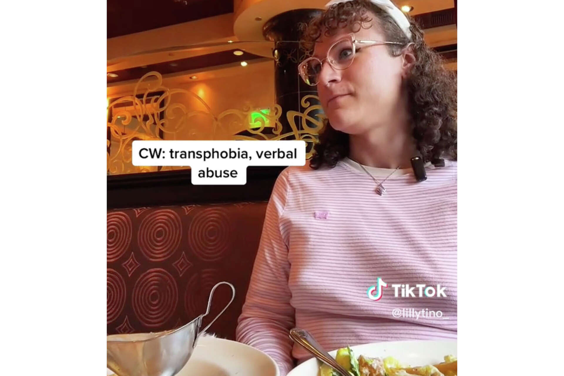 Trans woman captures harassment at SF Cheesecake Factory on TikTok