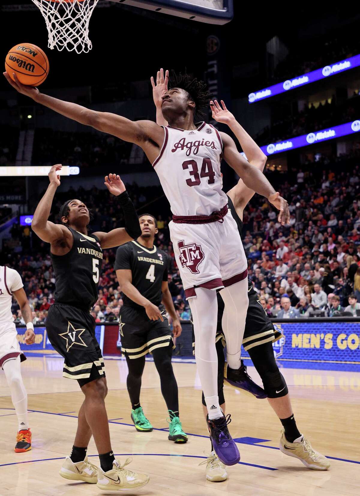 Texas A&M Aggies advance to SEC tournament title game vs. Alabama