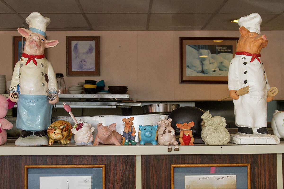 Photos of San Antonio Pig Stand diner through the years