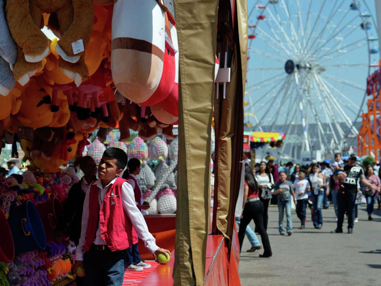 How much does the Houston Rodeo's carnival cost? More than last year.