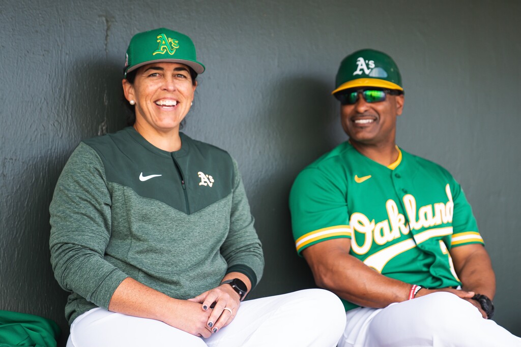 A's hope Veronica Alvarez will help Latin prospects take off