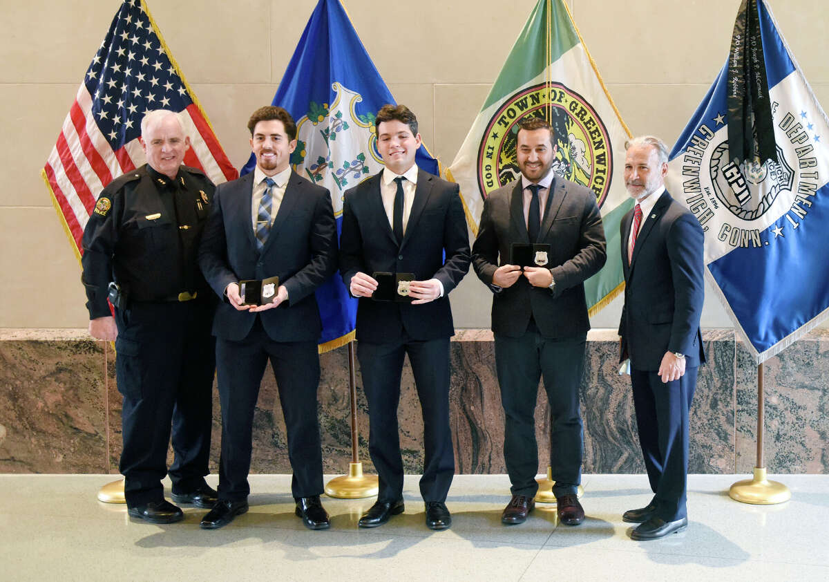 Three new recruits hired by Greenwich Police Department