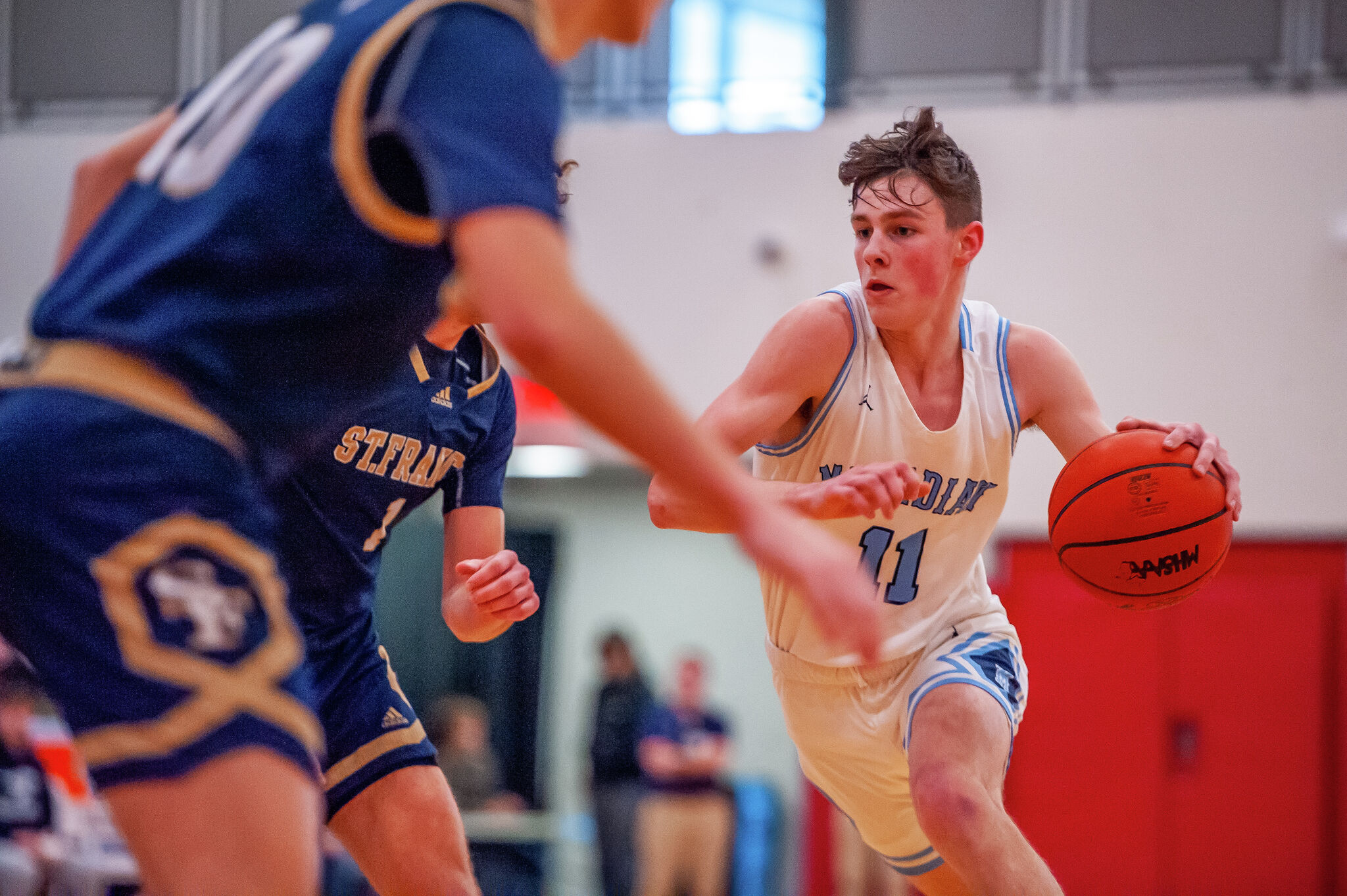 PHOTOS: Meridian high battles TC St. Francis in boys basketball