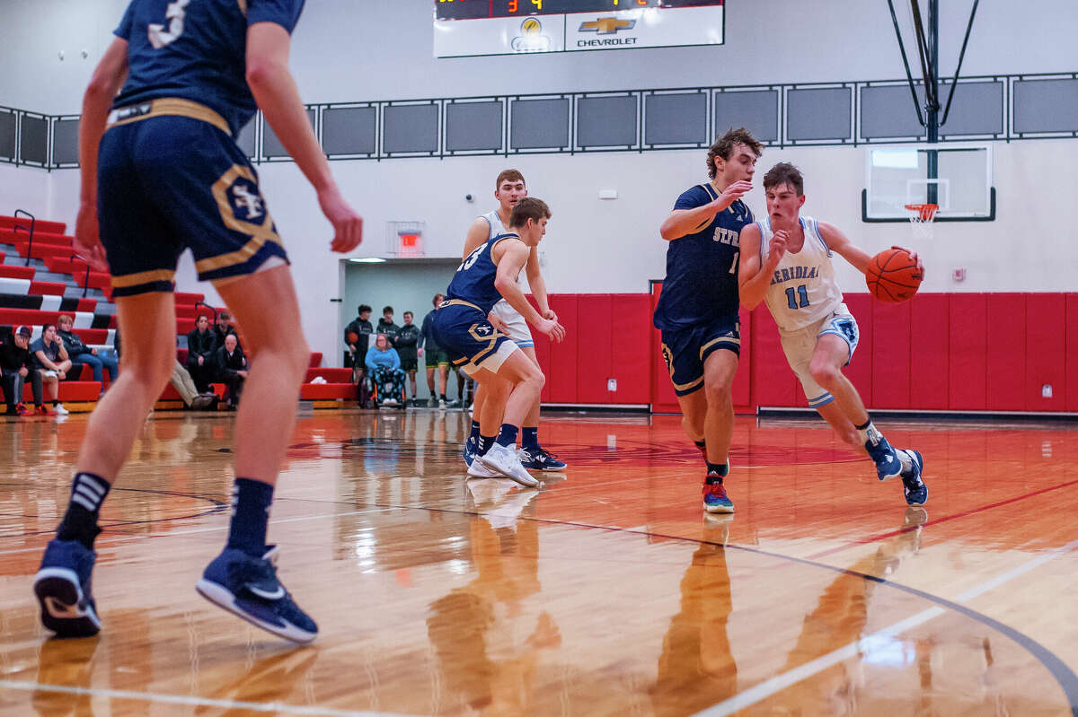 PHOTOS: Meridian high battles TC St. Francis in boys basketball