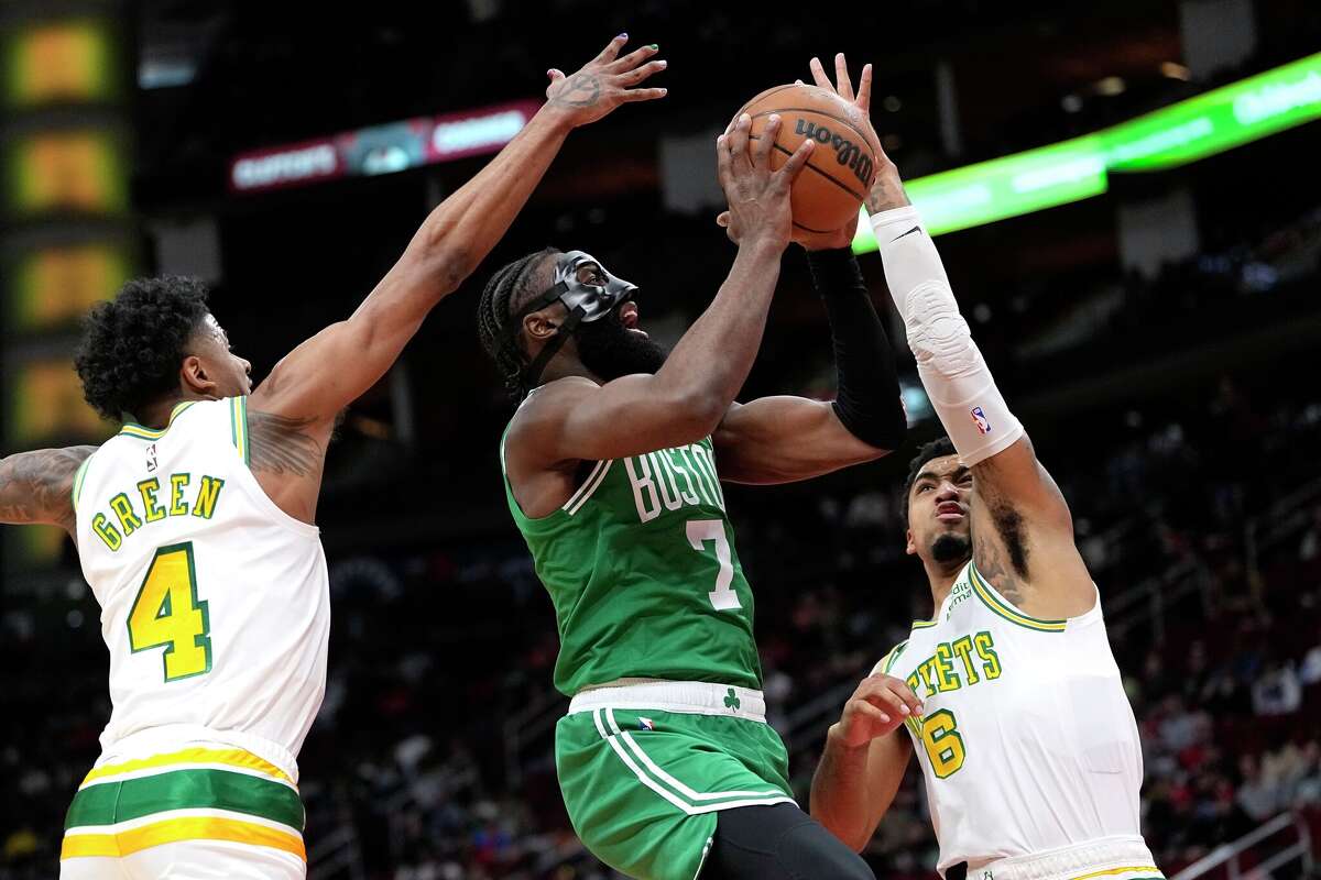 Houston Rockets show poise under pressure against Boston Celtics