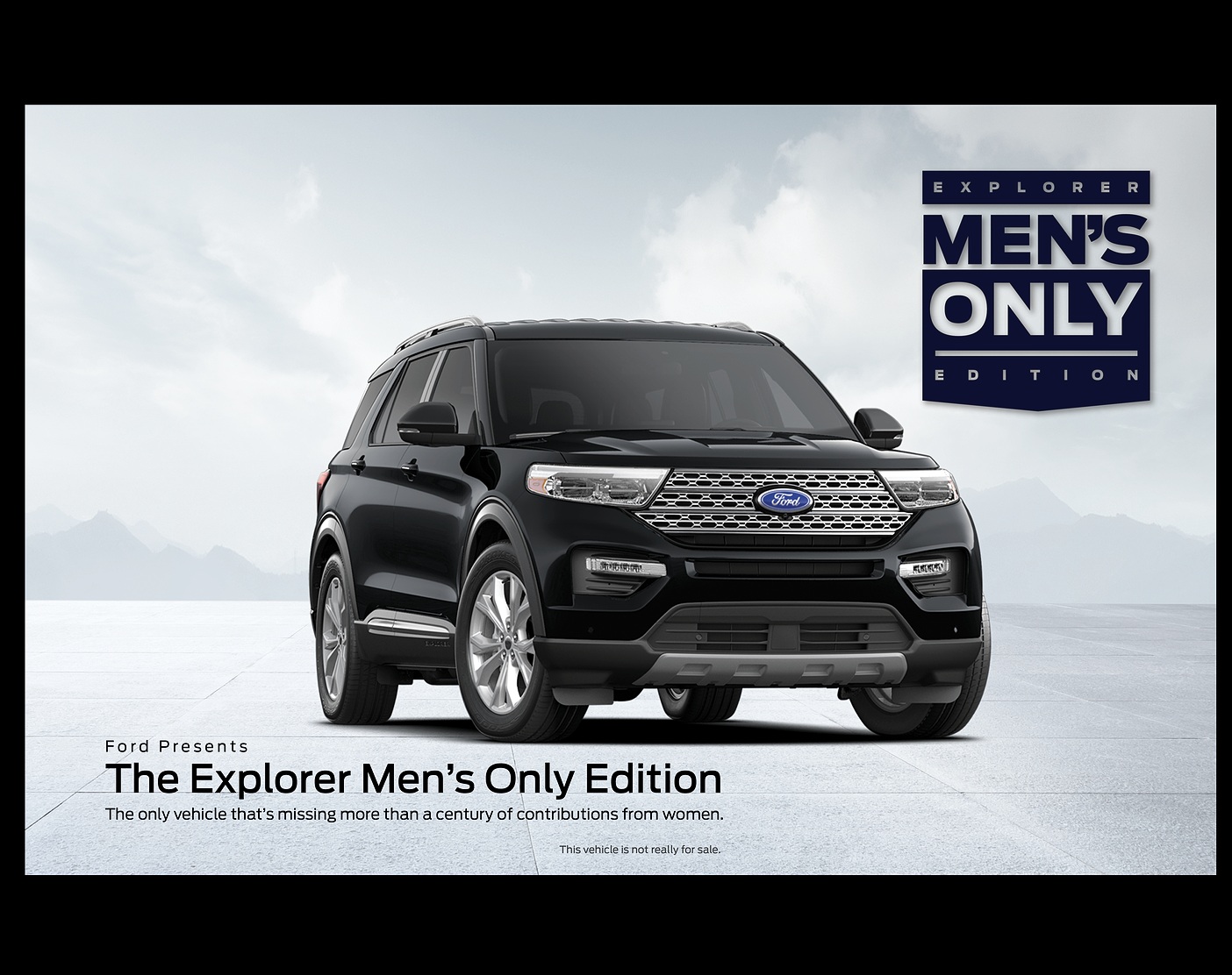 Ford Introduces Ford Explorer "Men's Only" Edition
